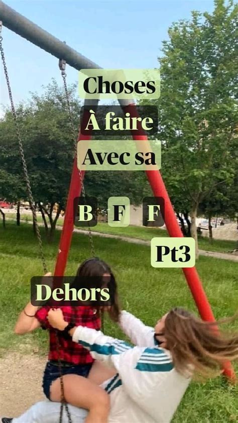 Choses À faire Avec sa BFF Pt3 Dehors clique Choses à faire Photo