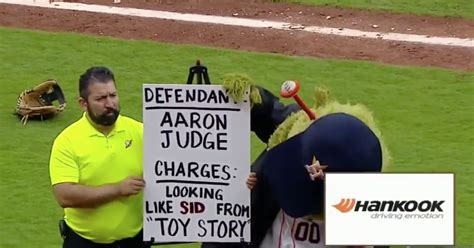 The Astros Said Aaron Judge Looks Like Sid From ‘toy Story And Its True