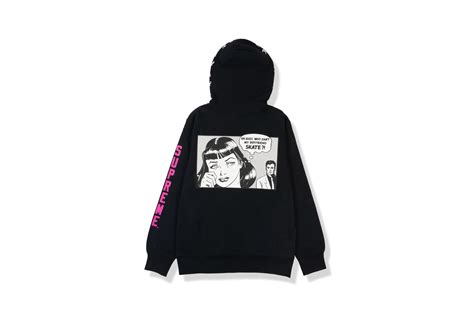 Supreme Thrasher Boyfriend Hooded Sweatshirt Black GLAB VN