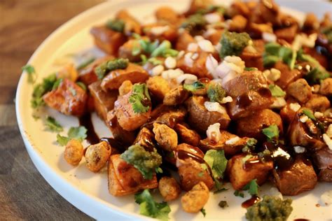 Shakarkandi Sweet Potato Chaat Recipe Dobbernationloves