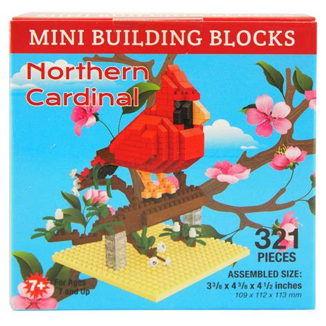 Northern Cardinal Mini Block Set Wnp Shop Our Parks