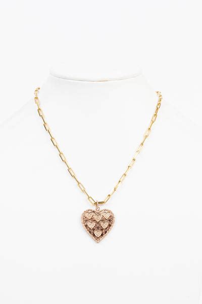 Pave Diamond Rose Gold Heart Pam Eisner Designs