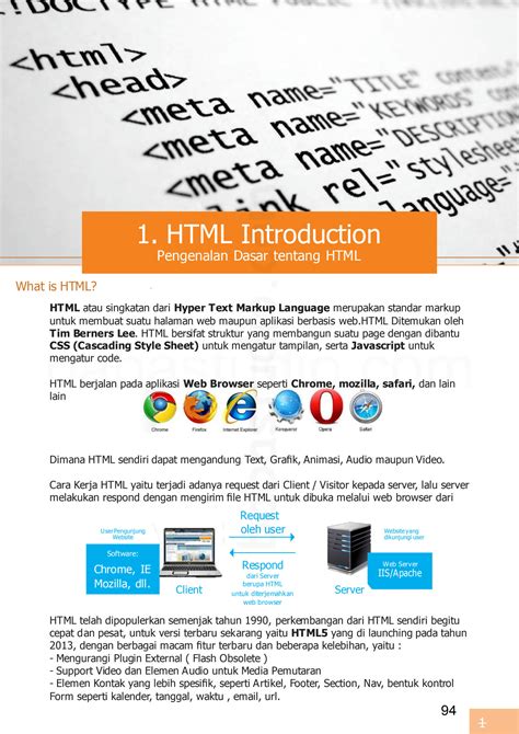Solution Introduction Pengenalan Dasar Tentang Html Studypool