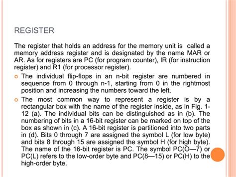 Register Transfer Language Pptx Programming Languages Computing