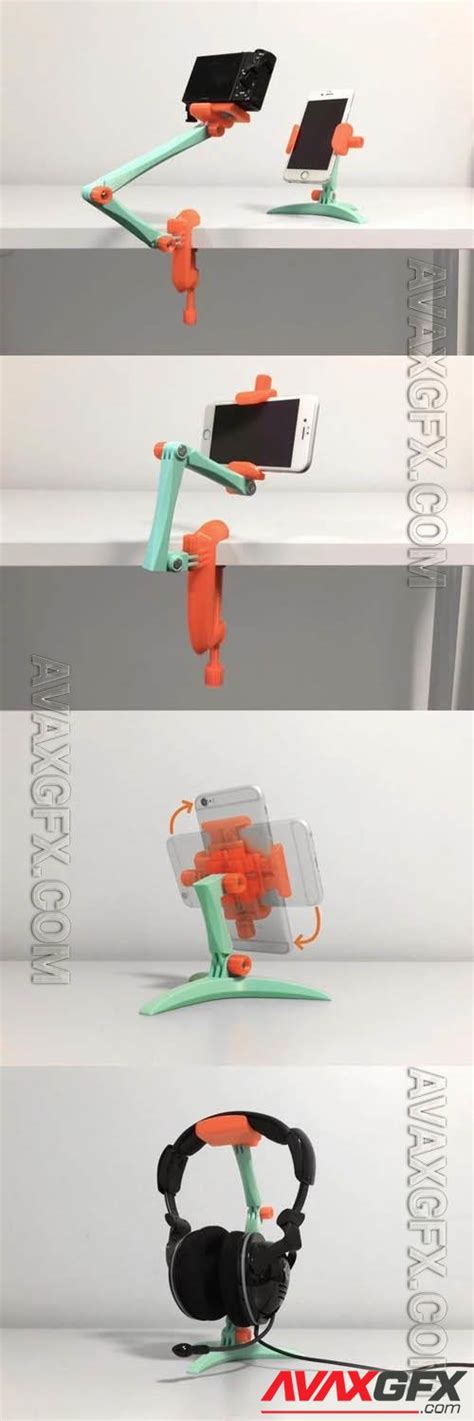 Modular Mounting System 3d Print Model Avaxgfx