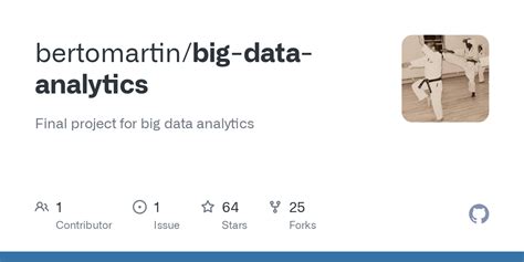Github Bertomartin Big Data Analytics Final Project For Big Data Analytics