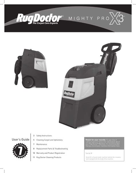 Exploring Rug Doctor Mp C3 Parts A Detailed Diagram