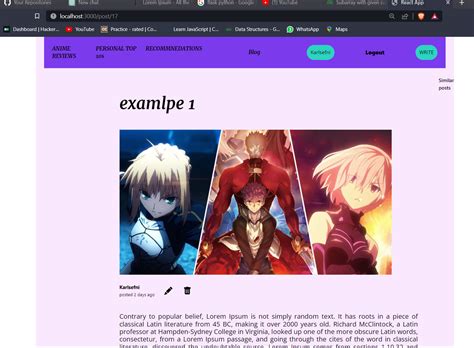 GitHub Kruthardh Otaku Blog Front End