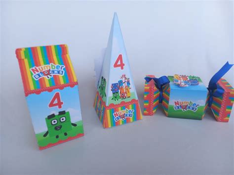 Kit Festa Personalizada Numberblocks 15 Itens Elo7