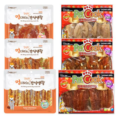 대용량 300g 애견간식 3봉 3봉 2세트 구매시 사은품간식 증정 옥션