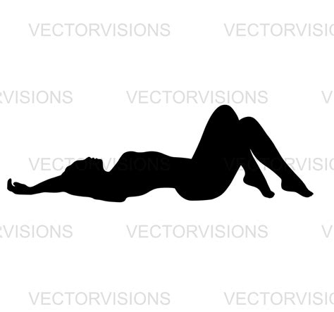 Girl Silhouette Svggirl Posing Svgmodel Posing Svggirl Laying Down