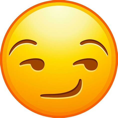 Big Set Of Yellow Emoji Funny Emoticons Faces With Facial Expressions