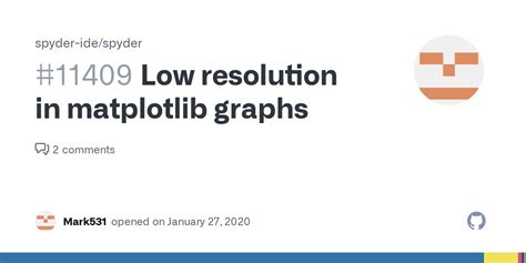 Low Resolution In Matplotlib Graphs · Issue 11409 · Spyder Idespyder · Github