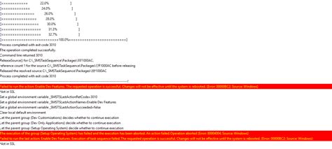 During Osd A Ps Script Works Fine But Errors Out Anyway Rsccm