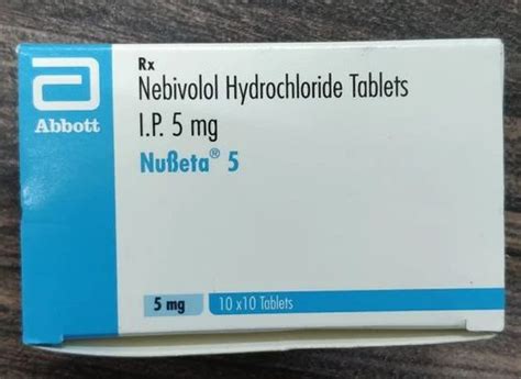 Nebivolol Hydrochloride Tablets Cipla Ltd At ₹ 250 Box In Nagpur Id 27113692088