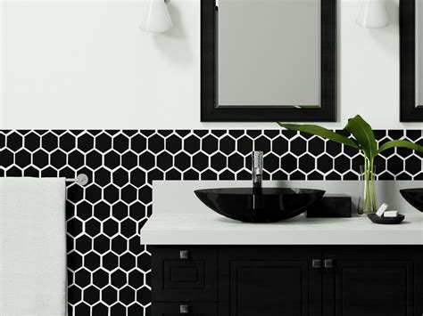 Basalt Hexagon Mosaic Floor And Decor