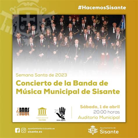 Concierto De La Banda De Música Municipal De Sisante Excelentísimo