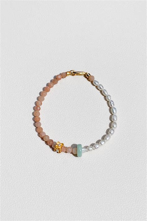 Adalee Jadeite Bracelet 925 Silver Ssfw