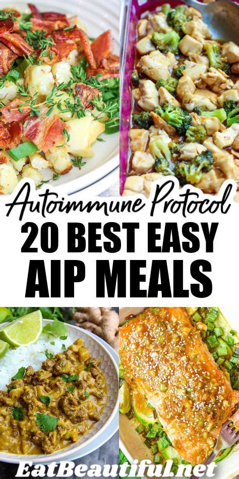 20 Best Easy Aip Meals Autoimmune Protocol Aip Paleo Recipes Aip