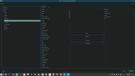 Firewall Settings For Leap Asus Vivobook Networkinternet Opensuse