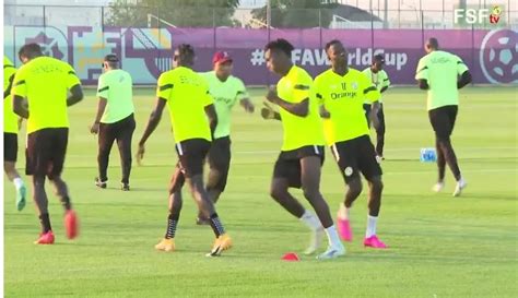 Coupe du monde Trois cadres du Sénégal absents à lentraînement Metrodakar