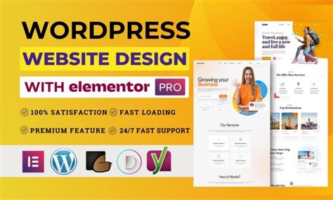 Create Responsive Wordpress Website With Elementor Pro Page Builder By Dev Sobujkhan Fiverr