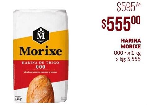 HARINA MORIXE 000 X 1kg Oferta En Makro