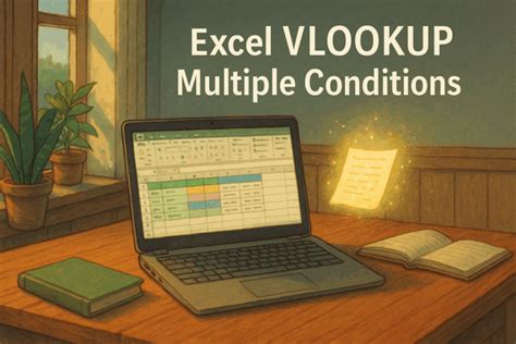 วิธีการใช้ Vlookup กับเงื่อนไขหลายรายการ