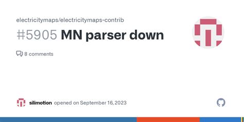 Mn Parser Down · Issue 5905 · Electricitymapselectricitymaps Contrib