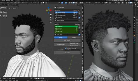 Convert 3d Hair Curves And Geometry Nodes To Mesh In Blender Easy