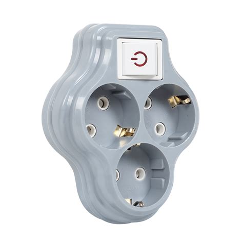 Üçlü Anahtarlı Golyat Gri Timsal Elektrik