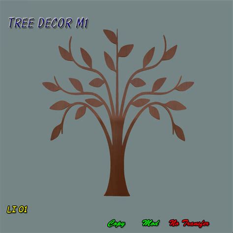 Second Life Marketplace Tree Decor M1