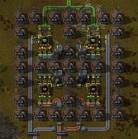 Blue Belt Of Green Circuits With 4 Assemblers Rfactorio