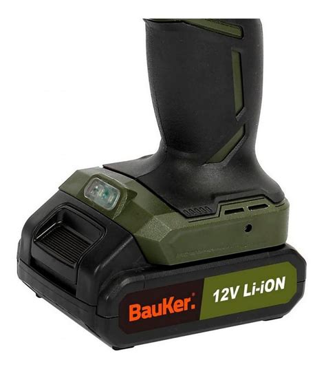 Taladro Percutor Inal Bauker 10 Mm 12 V 1 Batería 29 Acc VIBRA TOOLS