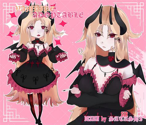 Vampire Adopt Auction Closed By Sirsatashi On Deviantart