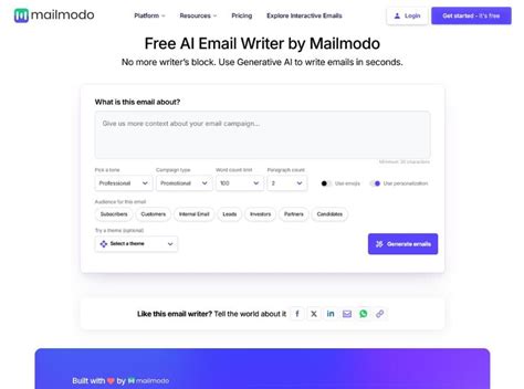 Xemail Ai Fast Smart Email Writer And Generator