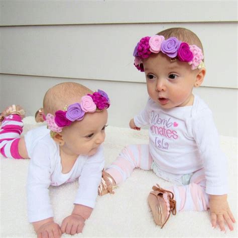 Twinstwin Girlstwin Girl Clothes Twin Girls Outfits Twin Girls
