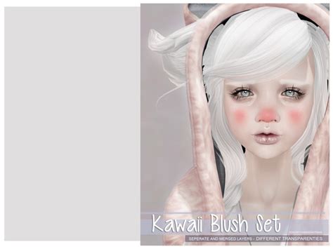 Second Life Marketplace Okkbye Kawaii Blush Bom