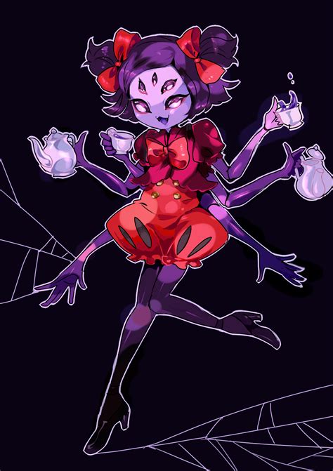 Muffet Undertale Drawn By Mottoimo Danbooru