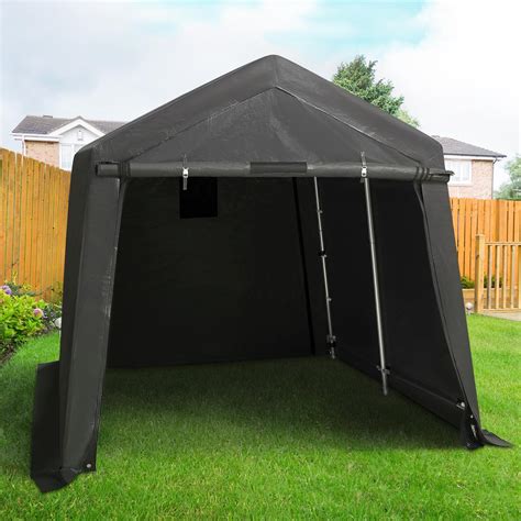 6x68x810x1510x2013x20 Outdoor Storage Shelter Shed Carport Canopy