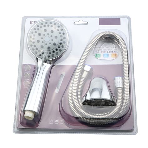 淋浴花灑水噴頭掛牆式家用洗澡花灑噴頭衛生間簡易軟管套裝 蝦皮購物