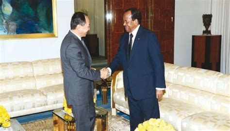 Cameroon Info Net Cameroun Diplomatie Tête à tête au Palais de l