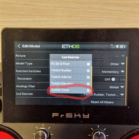 LSW Doesn T Respect LUA Source Unit Sec Issue 2490 FrSkyRC ETHOS