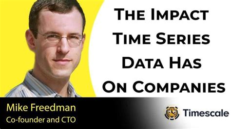 Timescale Auf Linkedin Our Cto And Co Founder 🐯 Michael Freedman Today