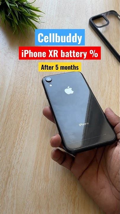 Cellbuddy Iphone Xr Battery After 5 Months Yourtechguidedk Shorts