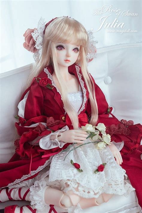 Julia 44cm 44cm Ring Doll Bjd Dolls Accessories Alices