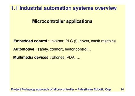 Lecture 1 Microcontroller Overview Pdf Operating Systems Computer