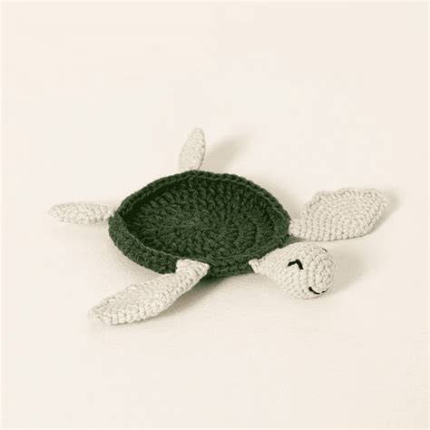 Turtle Crochet Coaster Pattern Buy Now Direct Source Yarn