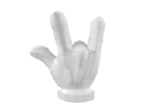 Stl File Mickey Hand Ily 2・3d Printing Model To Download・cults