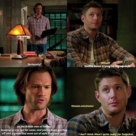 Supernatural 12x07 Rock Never Dies Supernatural Funny Tv